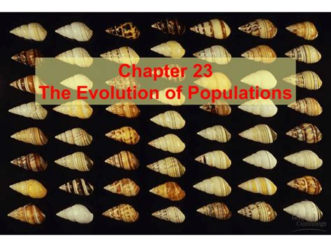 Lecture 6 Microevolution