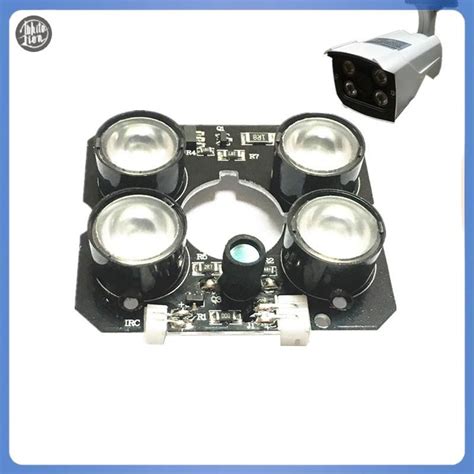 Wl 4 Led Array อินฟราเรด 90 องศาหลอดไฟ 850nm Ir Board Illuminator 4x