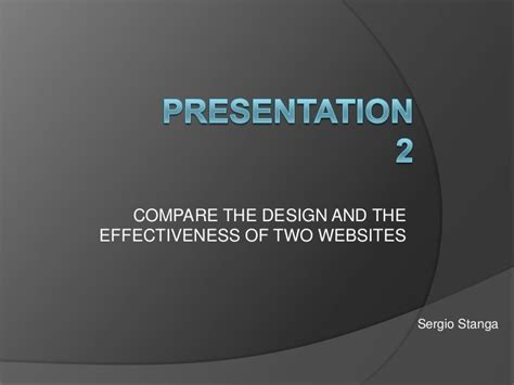 compare two websites