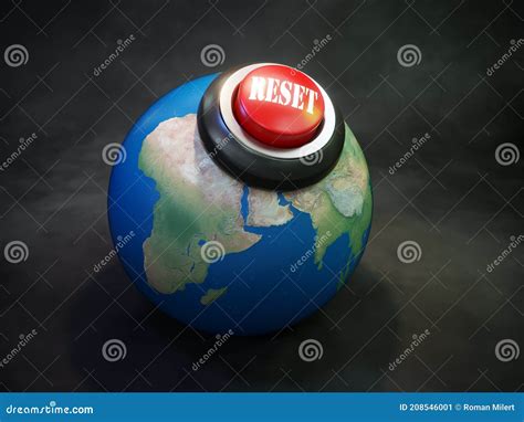 Global Reset Concept Stock Illustration Illustration Of Concept 208546001