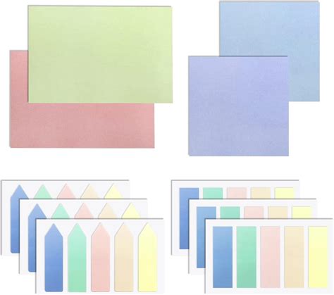 1200 Sheets 800 Flat Head Arrow Notes 400 Colour Notes Sticker Notes Index Notes Paper