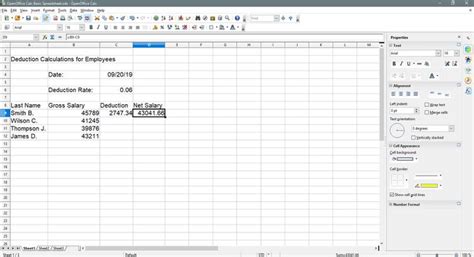 Open Office Calc Basic Spreadsheet Tutorial