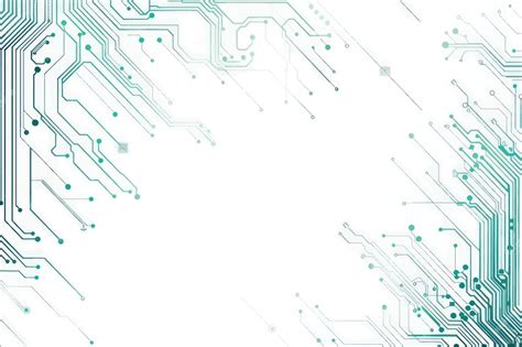 Abstract Circuit Board Technology Background Premium Ai Generated Vector