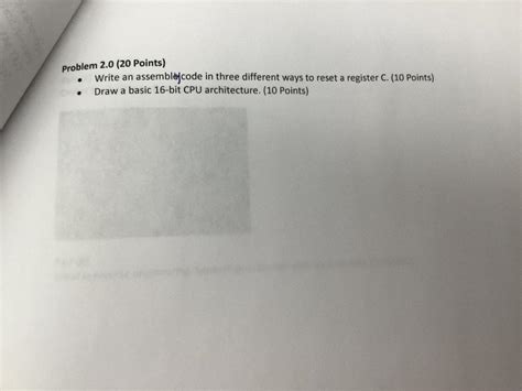 Solved Problem 20 20 Points Write An Assemble Code In