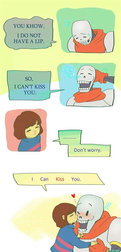 Frisk And Papyrus Image On Favim Com