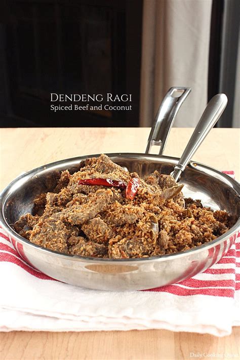 Dendeng Ragi Spiced Beef And Coconut Daily Cooking Quest