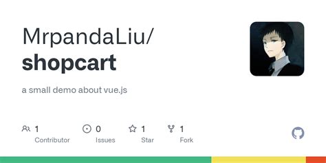 Github Mrpandaliu Shopcart A Small Demo About Vue Js