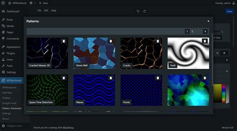 Procedural Pattern Generator Addon For Wprembrant Image Editor By Andrasweb