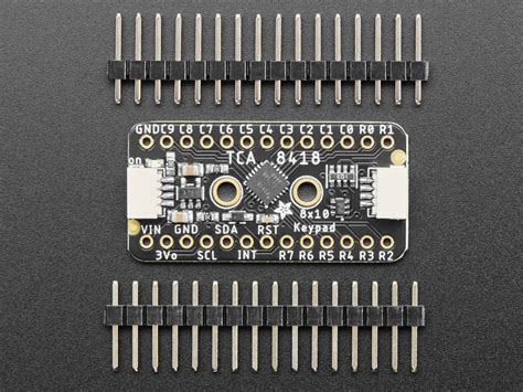 adafruit tca8418 keypad matrix and gpio expander breakout [stemma qt