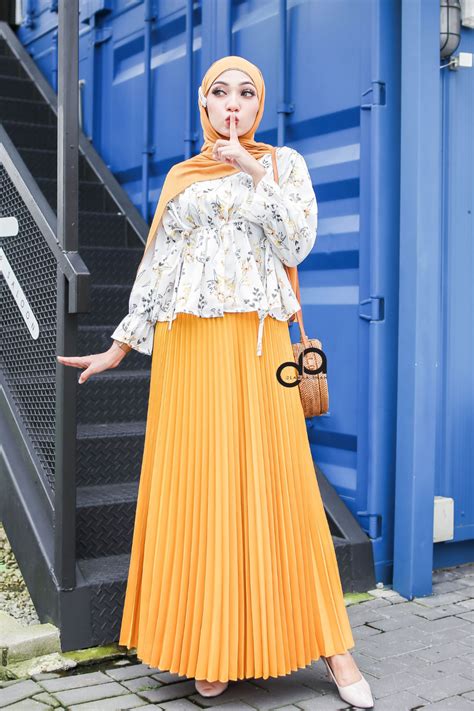 Pleated Skirt Dlaraaishah
