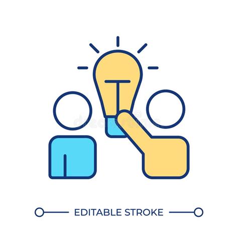 Coaching Session Rgb Color Icon Stock Vector Illustration Of Teaching Pictogram 364339354