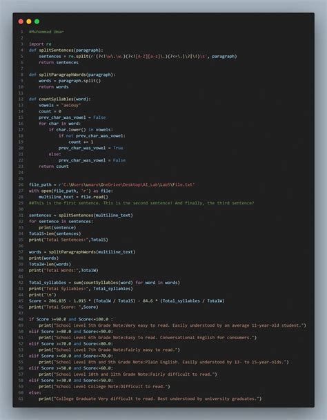 boost your text analysis skills with this python script muhammad umar posted on the topic