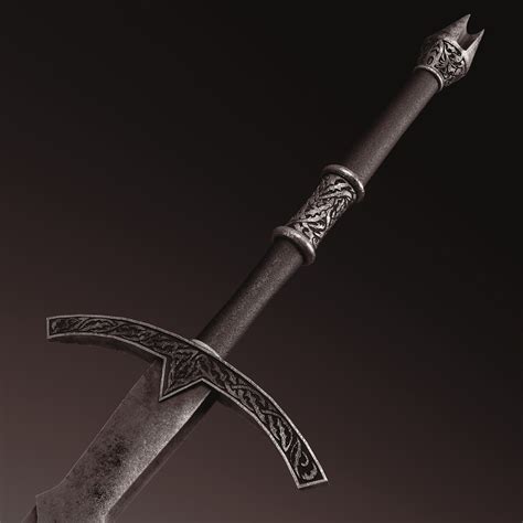 Artstation Lord Of The Rings The Witch King Of Angmars Sword 2024