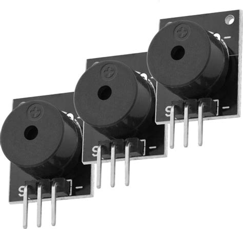 Azdelivery 3 X Ky 006 Passieve Piëzo Zoemalarmmodule Compatibel Met Arduino Inclusief
