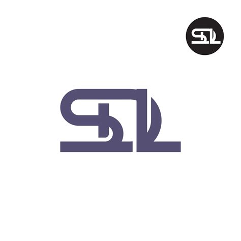 Letter Sdl Monogram Logo Design 36104134 Vector Art At Vecteezy