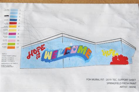 ‘hope Is Welcome Mural Seeks To Inspire Homeless Shelter Guests In