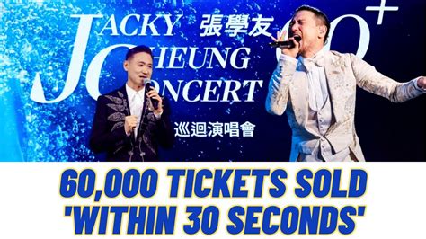 Music Jacky Cheung Concert At Taipei Arena 2024 60000 Tickets