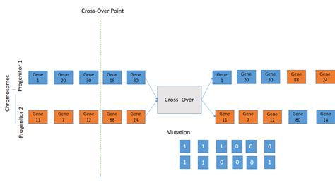 Schematic Representation Of The Crossover The Selection Criteria Is