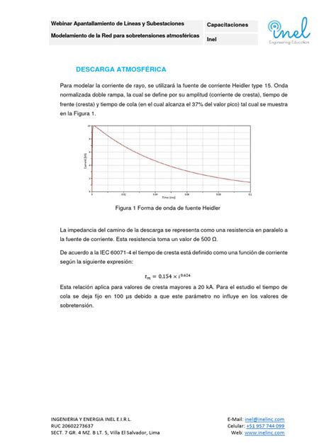 Modelamiento En Atpdraw Descargar Gratis Pdf Fenomeno Fisico Ingeniería Electrónica