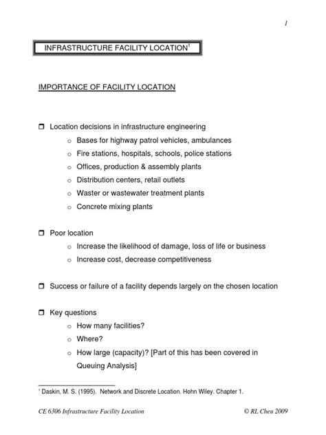 Daskin M S 1995 Network And Discrete Location Hohn Wiley