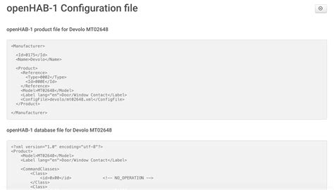 latest z wave database for oh1 bindings openhab community