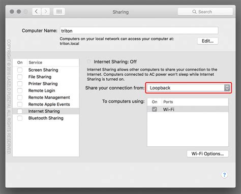Creating A Wi Fi Access Point On OS X Laszlo Pusztai