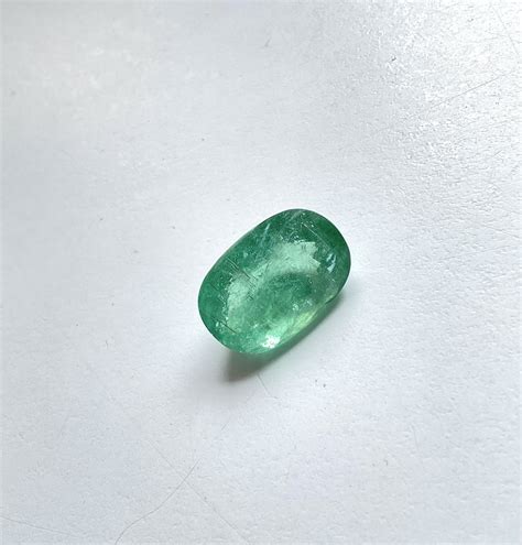Certified 19 35 Carats Green Paraiba Tourmaline Oval Cut Stone For Fine