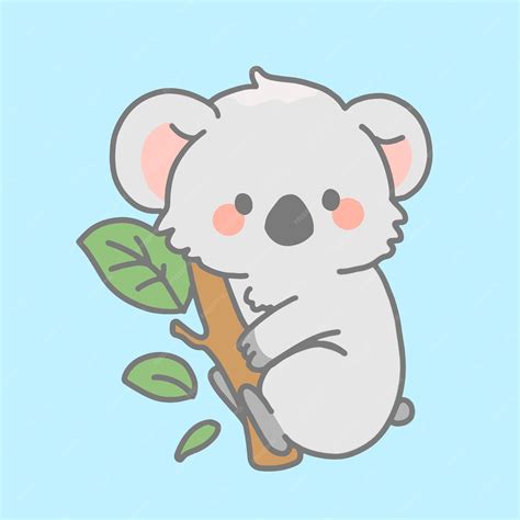 Cute Koala Drawing