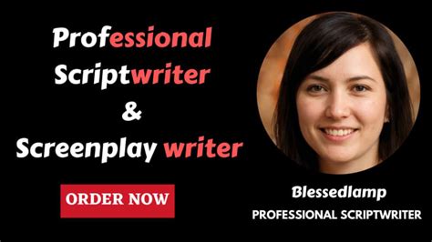 Ghostwrite Screenplay Movie Script Short Film Be Your Screenwriter By Blessedlamp Fiverr