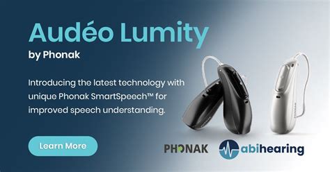 Audéo Lumity With Phonaks Unique SmartSpeech Technology