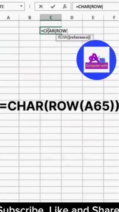 Excel Formula Hacks Excel For Fresher Excel For Beginners Youtube