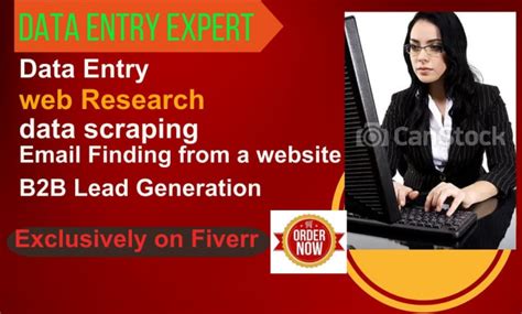 do accurate data entry copy paste web research data scraping by