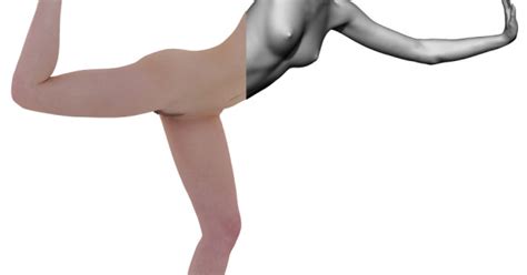 Female Dynamic 3d Models Created From 3d Scans By