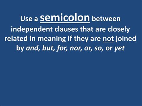 PPT Semicolons Colons PowerPoint Presentation Free Download ID