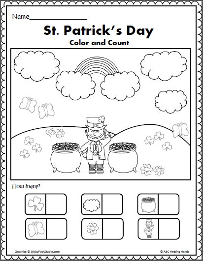 St Patrick S Day Counting Made By Teachers