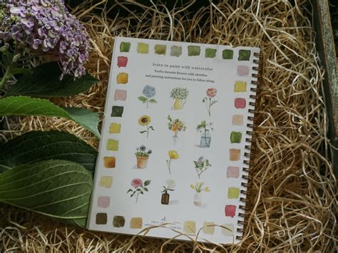 Emily Lex Watercolor Book Schreiners Gardens