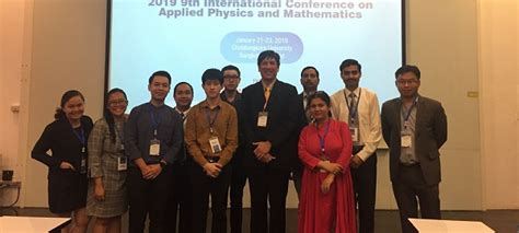 16th Icapm Applied Physics And Mathematics
