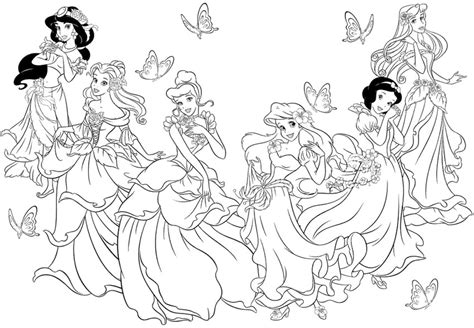 Disney Princess Adult Coloring Pages At Getdrawings Free Download