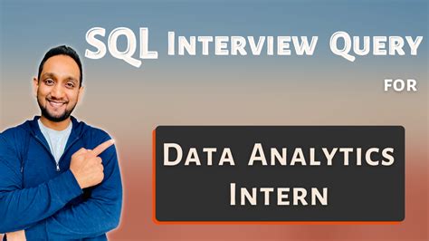 sql interview query for data analyst — techtfq