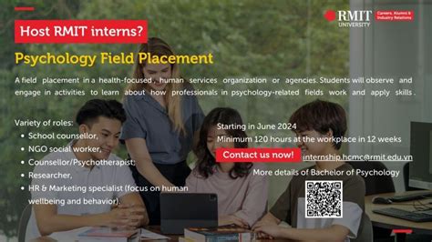 Luan Nguyen Huynh On Linkedin Rmituniversity Psychology Fieldplacement Internshipopportunities