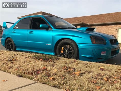 2005 Subaru Wrx Sti With 17x8 30 Oz Racing Ultraleggera And 22545r17