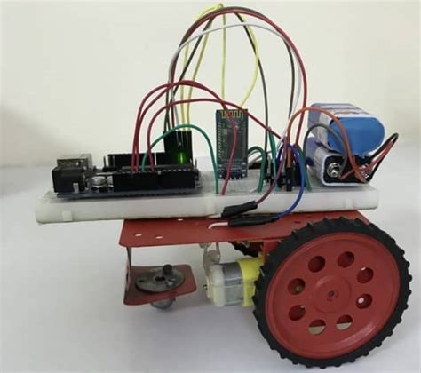 Wireless Bluetooth Controlled Robot Using Arduino