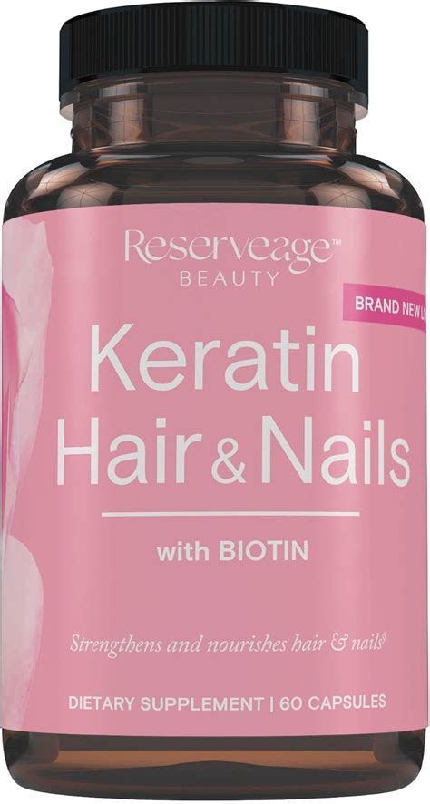 Reserveage Beauty Keratin Hair Booster With Biotin Hair