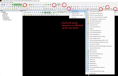 Toolbar Layout Wiki Pointcloudscene