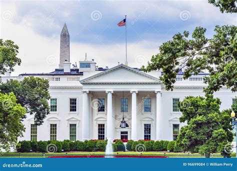White House Door Washington Monument Pennsylvania Ave Washington Dc