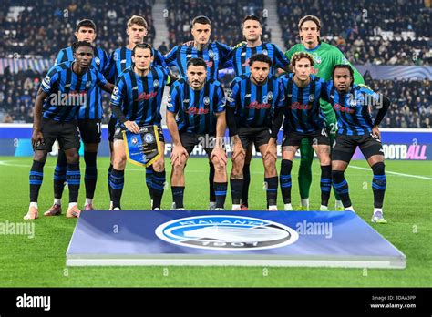 Atalanta Bc Photo Team During Atalanta Bc Vs Chelsea Fc Uefa Champions
