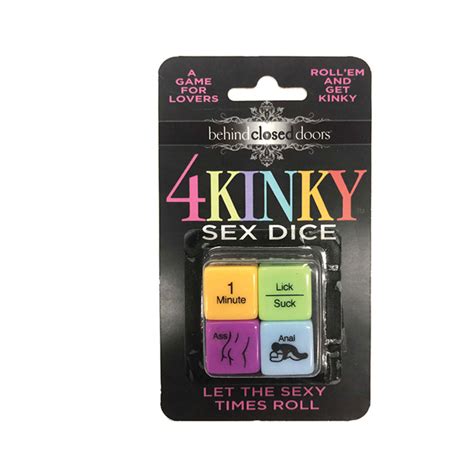 Behind Closed Doors 4 Kinky Sex Dice The Love Store Online