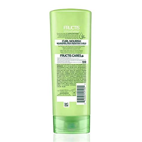 Garnier Fructis Curl Nourish Sulfate Moisturizing Conditioner 12 Fl Oz