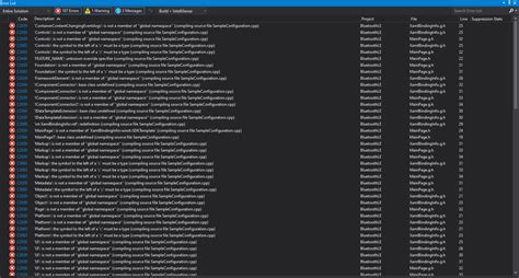 Unable To Build A Simple Project · Issue 1162 · Microsoftwindows Universal Samples · Github