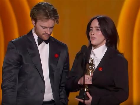 Oscars 2024 Billie Eilish Wins Best Original Song